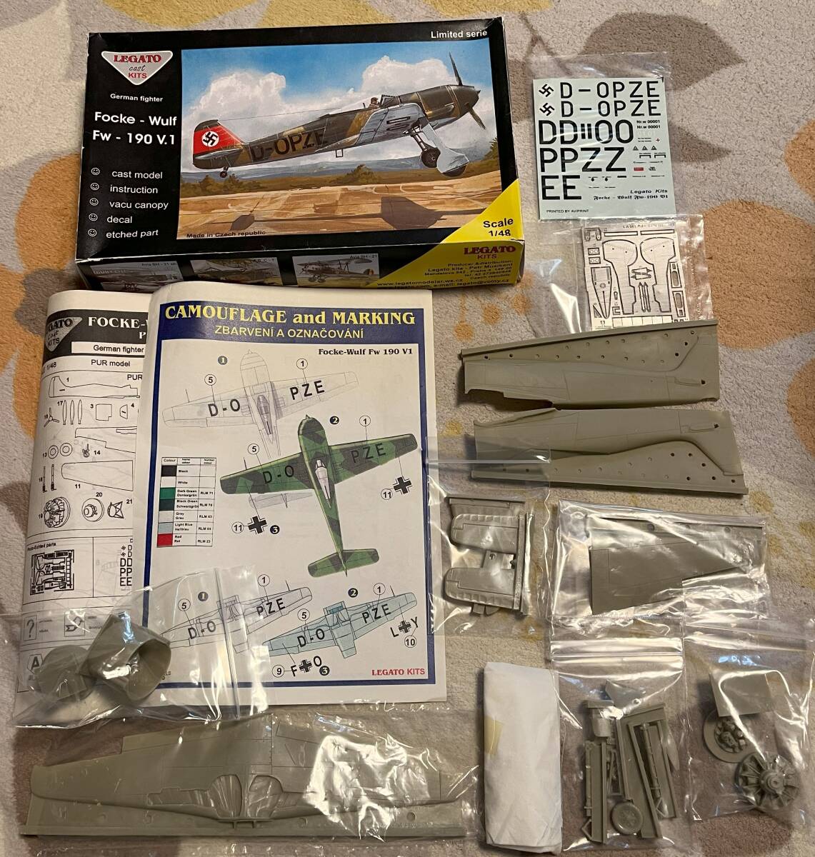 Yahoo!オークション - 新品美品 絶版品 大変貴重なLEGATO製1/48フォッ...