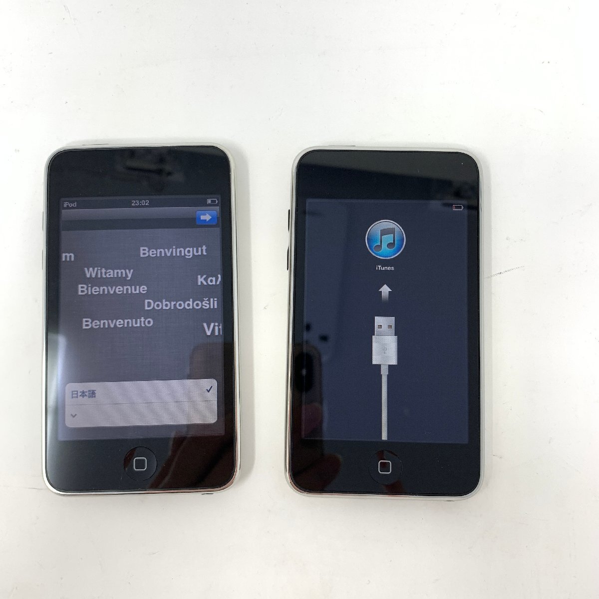 Yahoo!オークション - ジャンク 2台 iPod touch (第2世代 8GB A1288）...