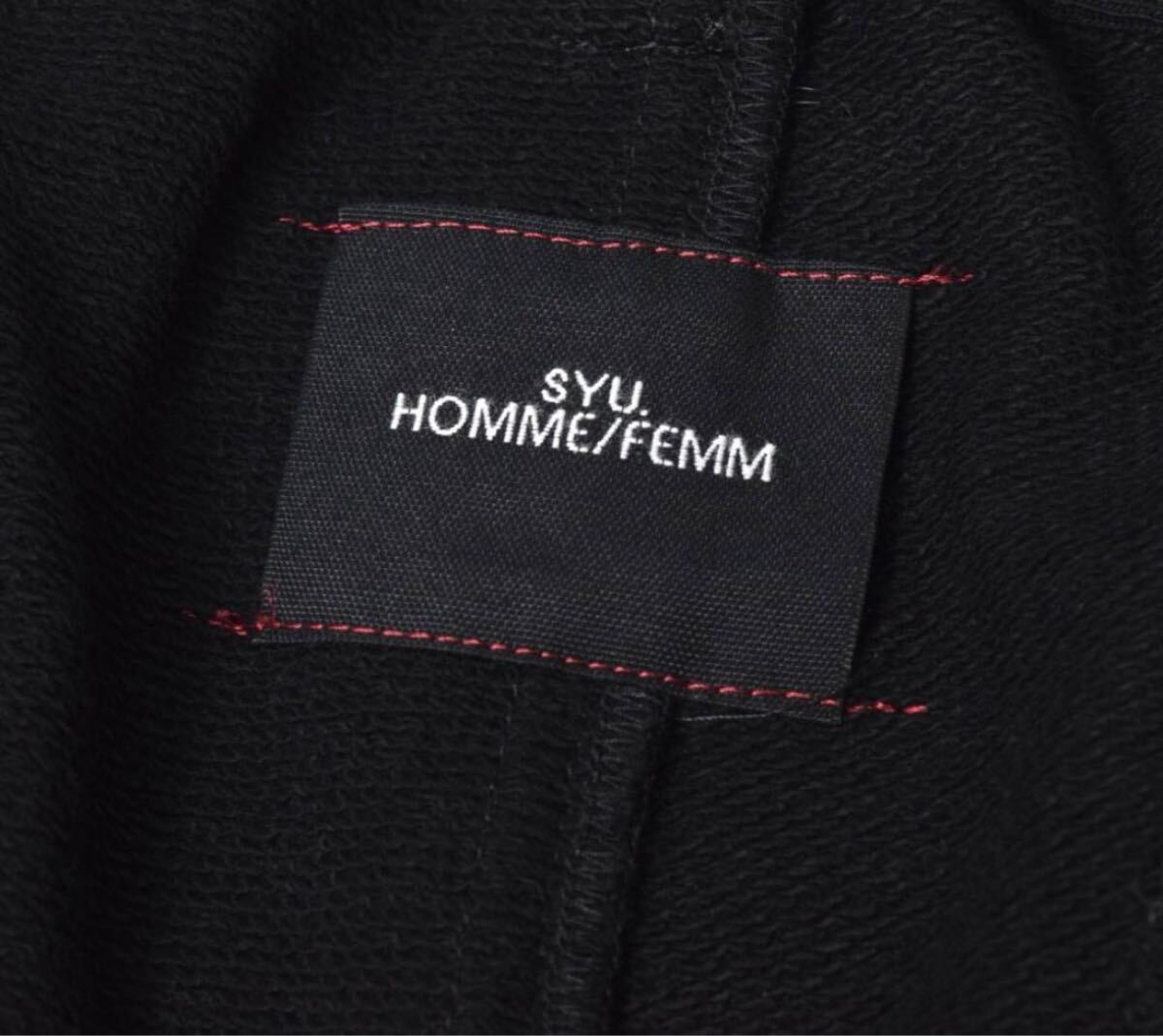 Yahoo!オークション - SYU.HOMME/FEMM リラックスボンテージパンツF 黒