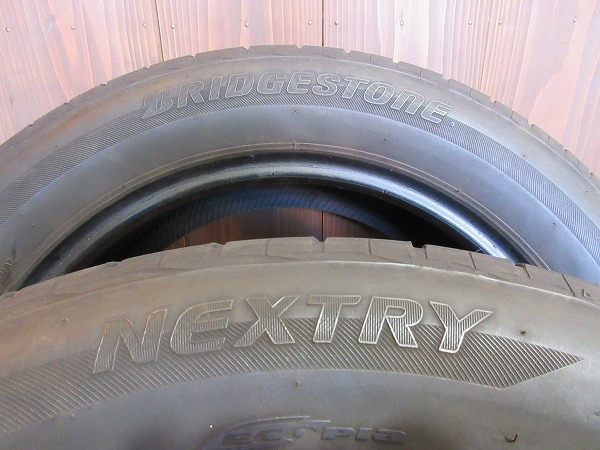 Yahoo!オークション - 【YA66】215/55R17 ブリヂストン NEXTRY 4本セッ...
