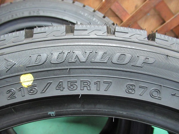 Yahoo!オークション - 【D248】215/45R17 ダンロップ WINTER MAXX WM02...