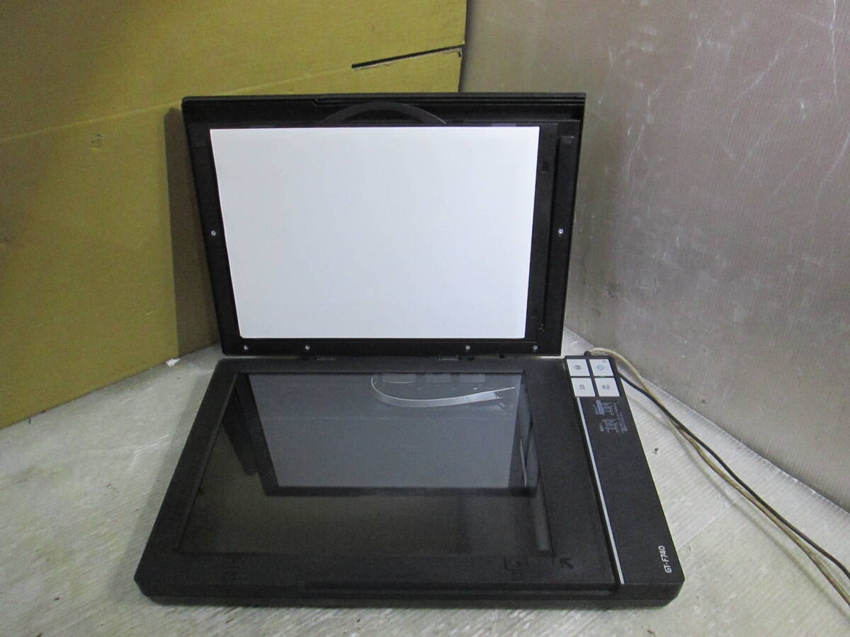 Yahoo!オークション - [B1-3/E70130-1] EPSON GT-F740 A4フラットベッ...