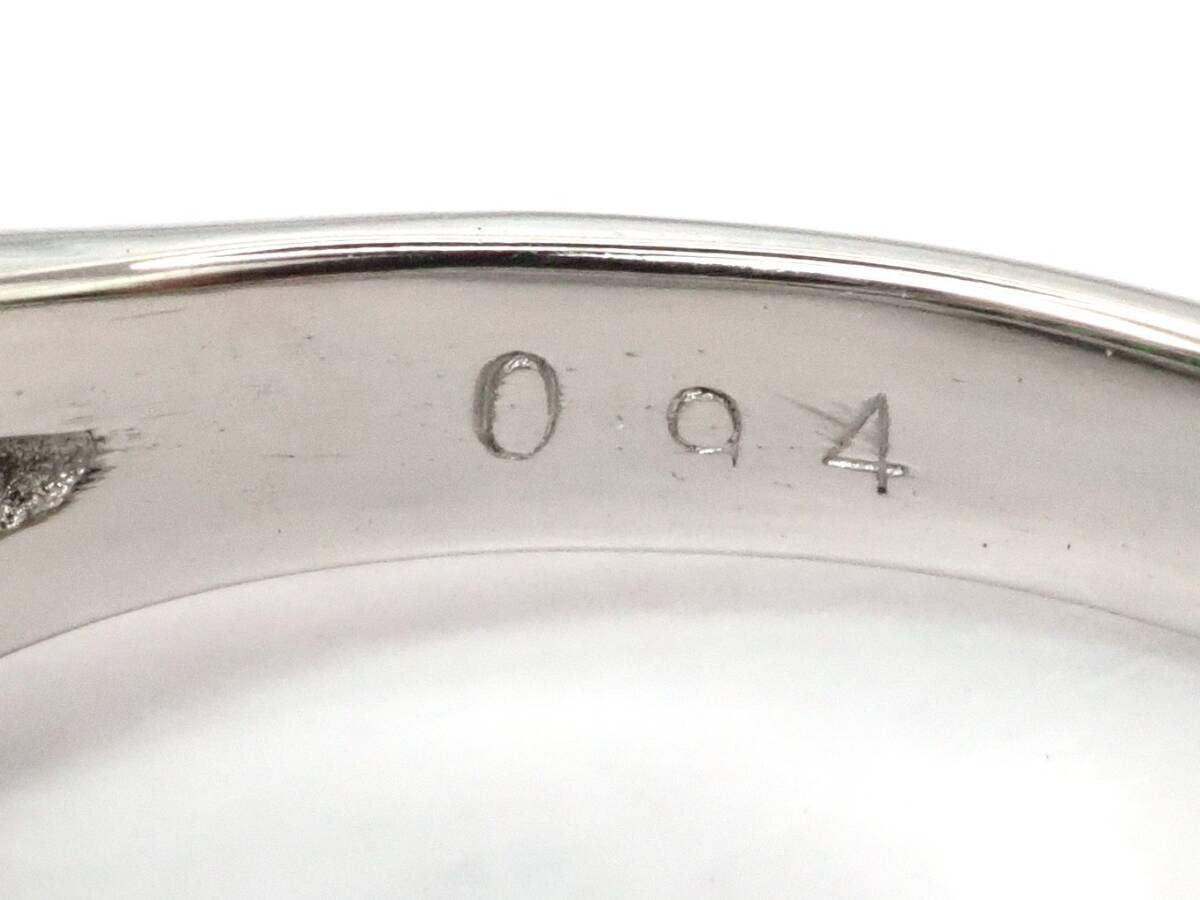 Yahoo!オークション - 【5819E】Pt900 天然エメラルド 天然ダイヤモン...