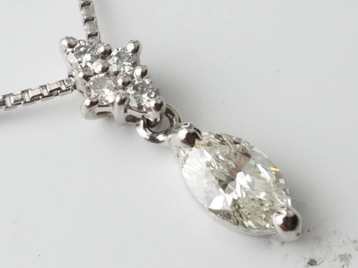 Yahoo!オークション - 【6003D】Pt900/Pt850 天然ダイヤモンド 0.33ct/...