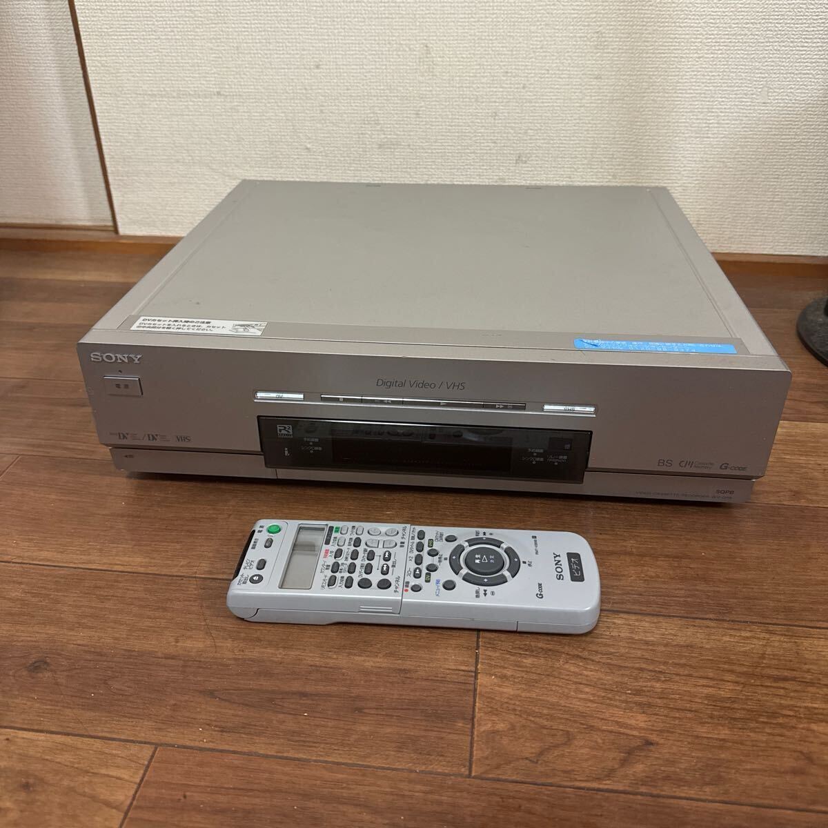 Yahoo!オークション - SONY ソニー WV-DR5 ビデオデキ リモコン付き