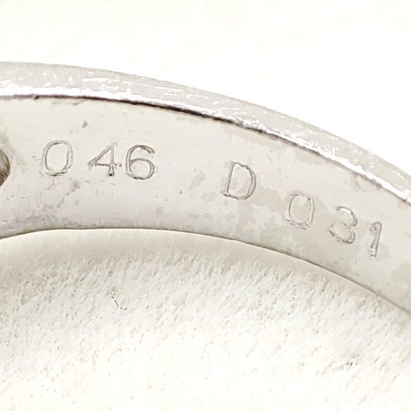 Yahoo!オークション - Y9218 Pt900 天然ルビー 0.46ct 天然ダイヤモン...