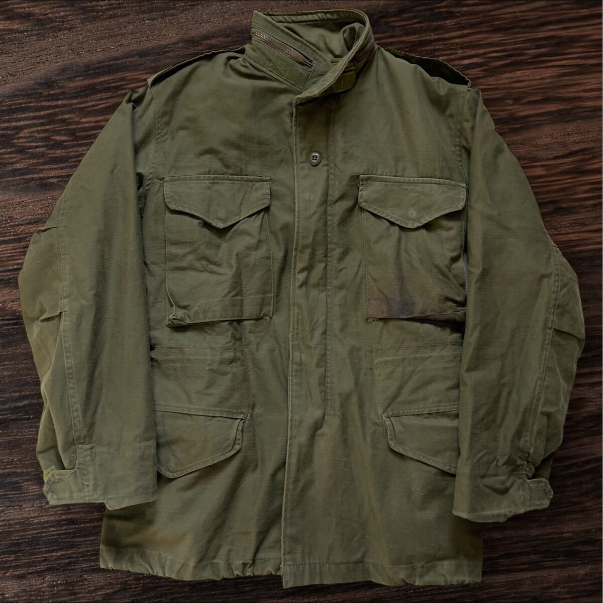 Yahoo!オークション - 80s US ARMY M65 フィールド ジャケット ライナ...