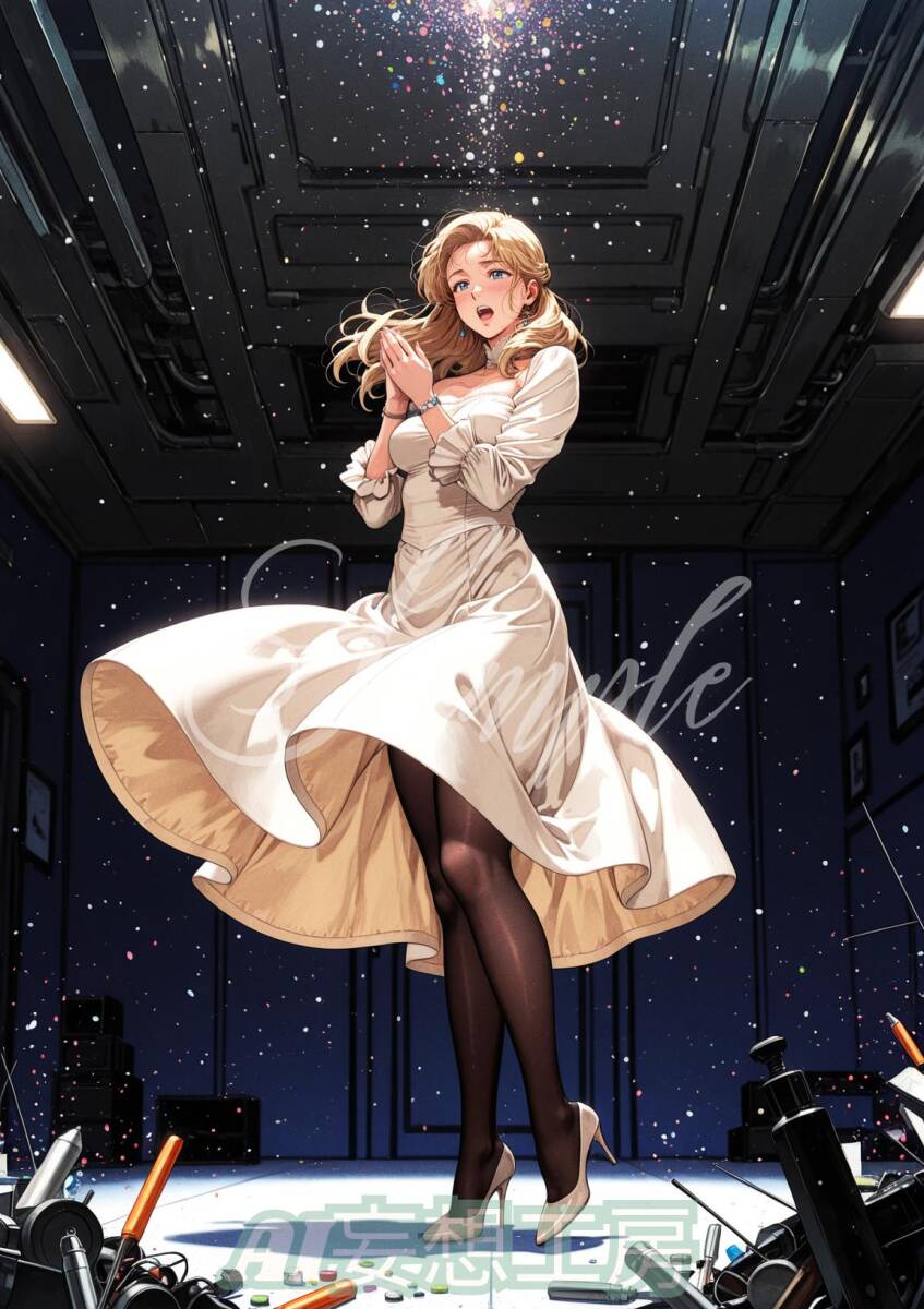 Yahoo!オークション - A0014 オリジナル イラスト A4 ポスター グラビ...