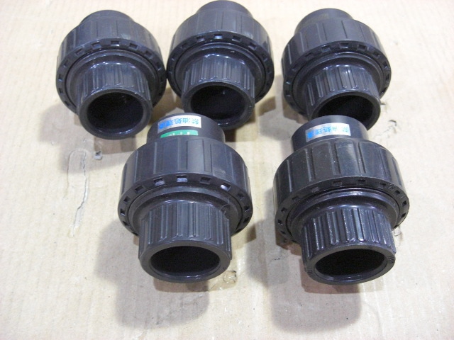 Yahoo!オークション - PVC ユニオン継手 25A（1”） エスロン 禁油...