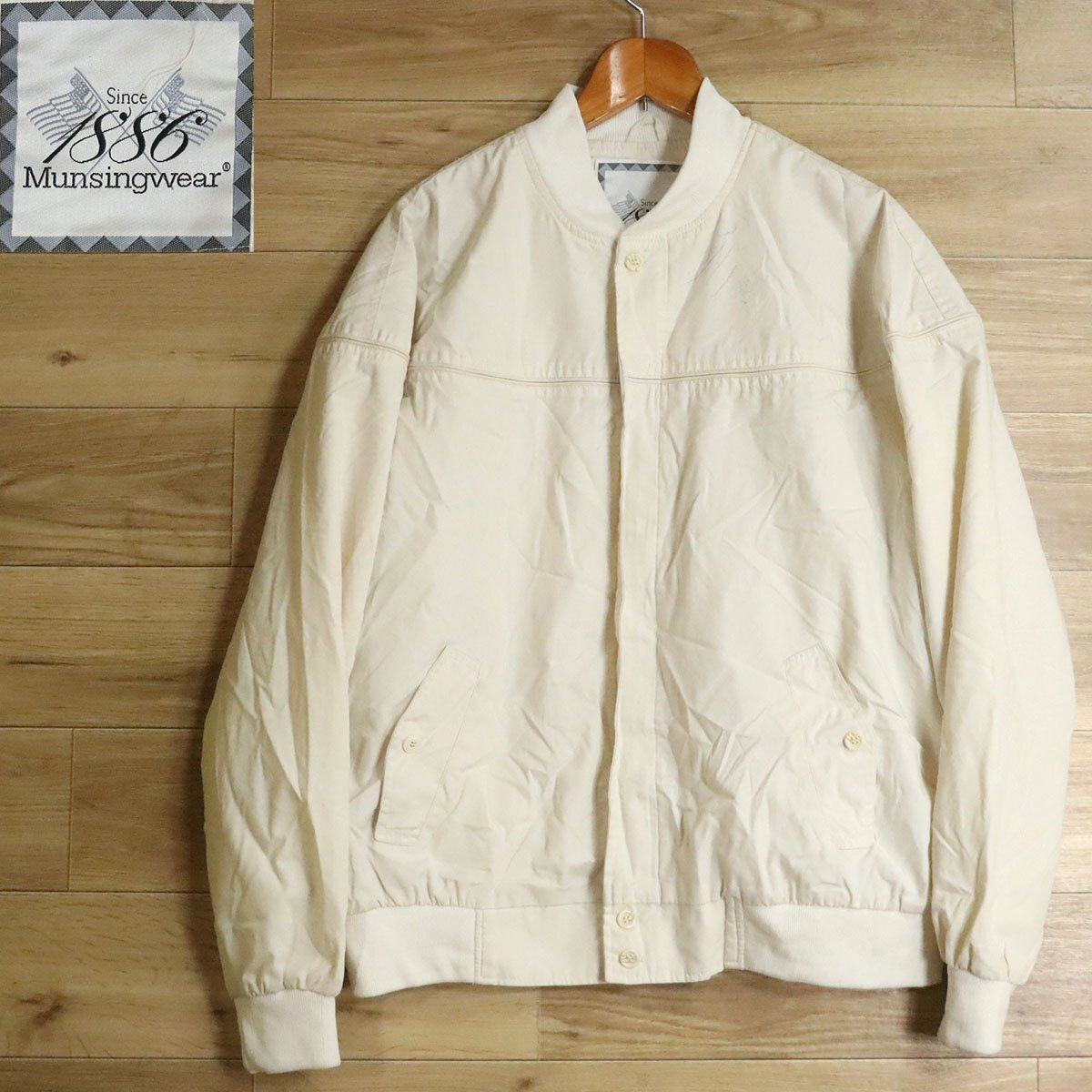 Yahoo!オークション - J8R/O12.20-4 Munsingwear ダービージャケット ...