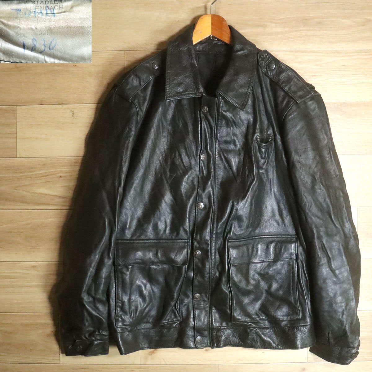 Yahoo!オークション - I4T/Y10.8-6 80s～ ビンテージ ユーロ ポリスマ...