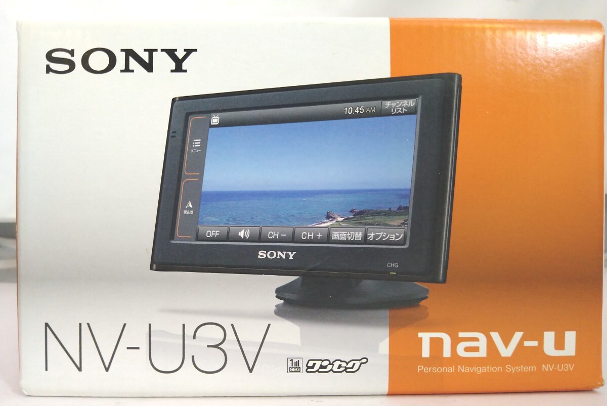Yahoo!オークション - 【未使用品】SONY nav-u NV-U3V カーナビ ポータ...