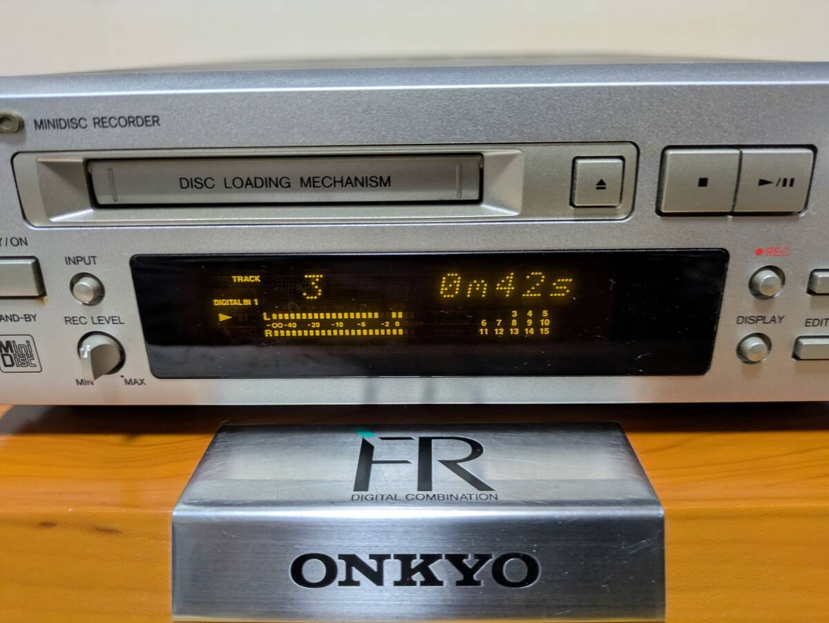 Yahoo!オークション - 〓ONKYO MD-105 オンキョー MDデッキ 動作 状...