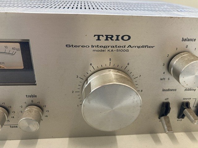 TRIO アンプ KA-5100G 通電確認済み(一般)｜売買されたオークション情報、yahooの商品情報をアーカイブ公開 - オークファン（aucfan.com）