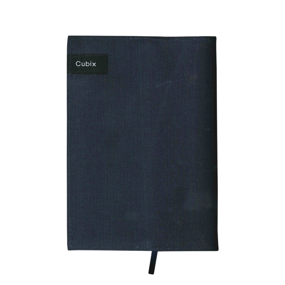 Yahoo!オークション - ネイビー ブックカバー ハンプ 文庫サイズ CUBI...