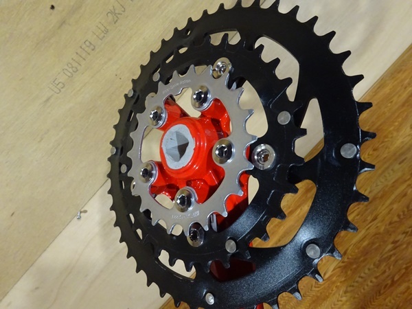 Yahoo!オークション - ほぼ新品 FSA クランクセット 44-32-22T 170㎜