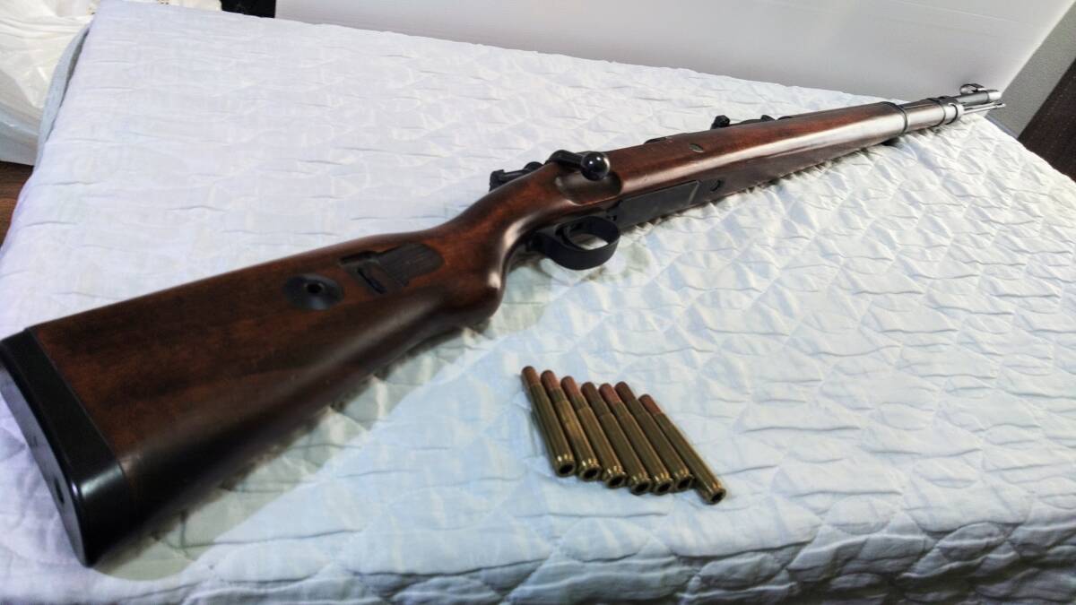 Yahoo!オークション - マルシンKar98K 強化版ブラックヘビーウエイト 6...