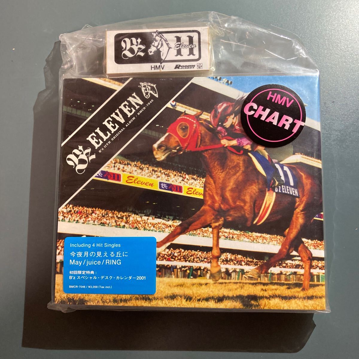 CD B'z ELEVEN HMV特典スタンプ付 初回限定特典:スペシャル ディスク カレンダー2001付(B'z)｜売買されたオークション情報、yahooの商品情報をアーカイブ公開 ...