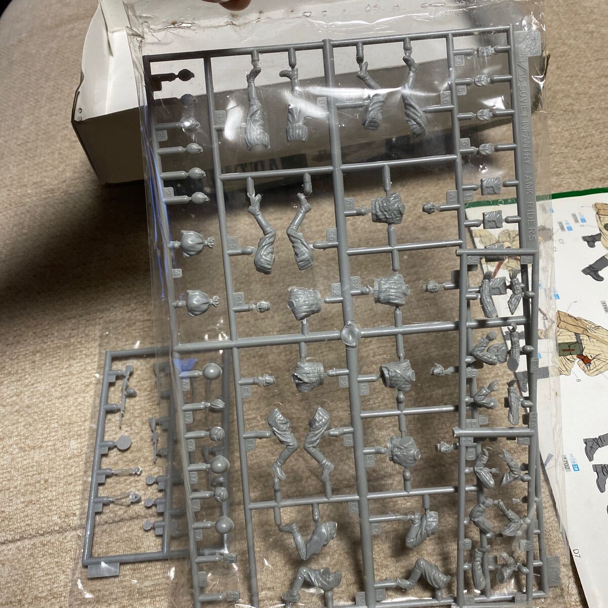 Yahoo!オークション - ハセガワ Hasegawa DRAGON SOVIET INFANTRY TANK...