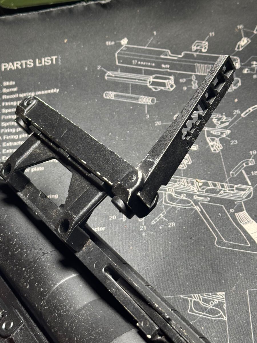 Yahoo!オークション - メーカー不明 M320 モスカート付 ガスガン グレ...