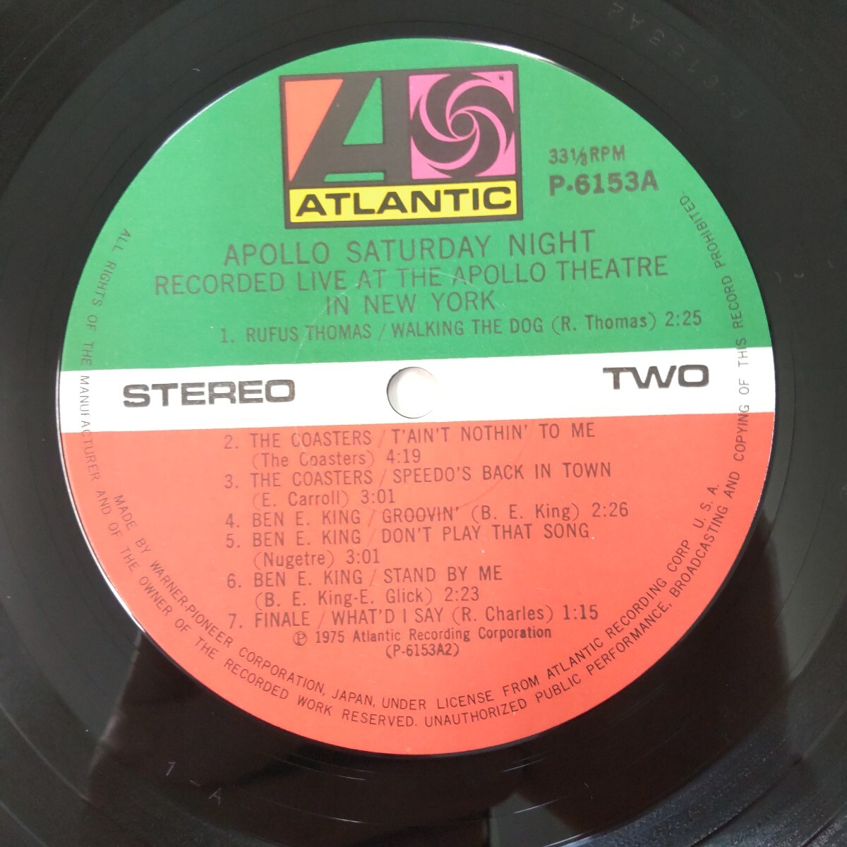 Yahoo!オークション - i158 Apollo Saturday Night Various Artists VA...