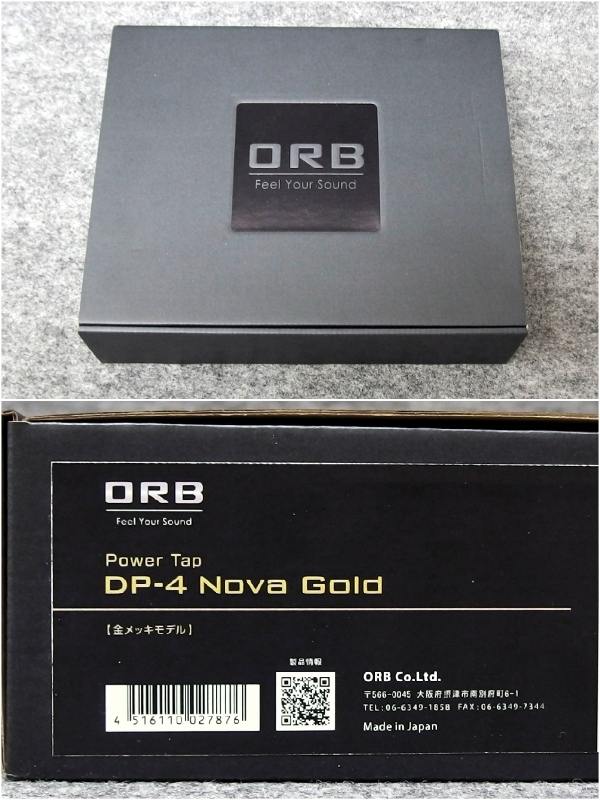 Yahoo!オークション - ORB / 4口 電源タップ / DP-4 Nova Gold / オー...