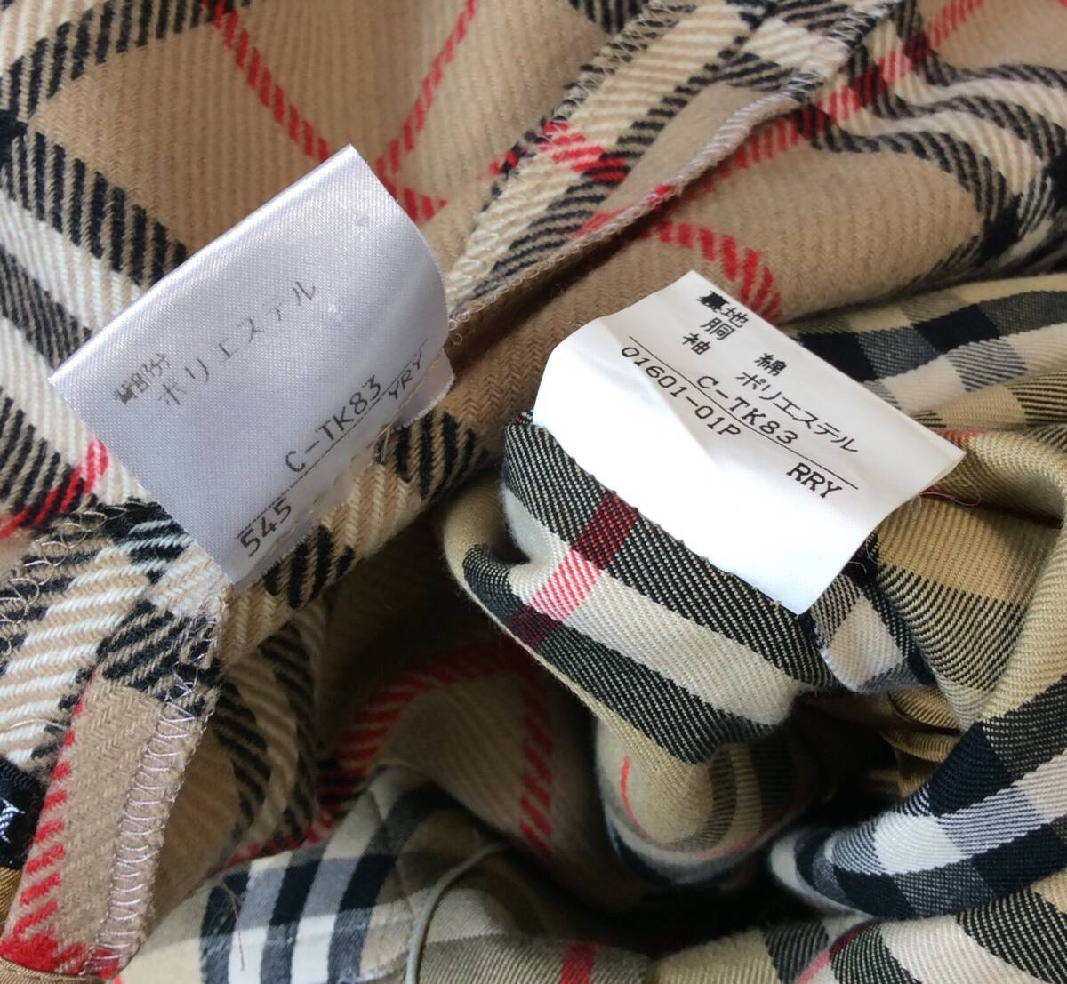 Yahoo!オークション - BURBERRY バーバリー ノヴァチェック ライナー付...
