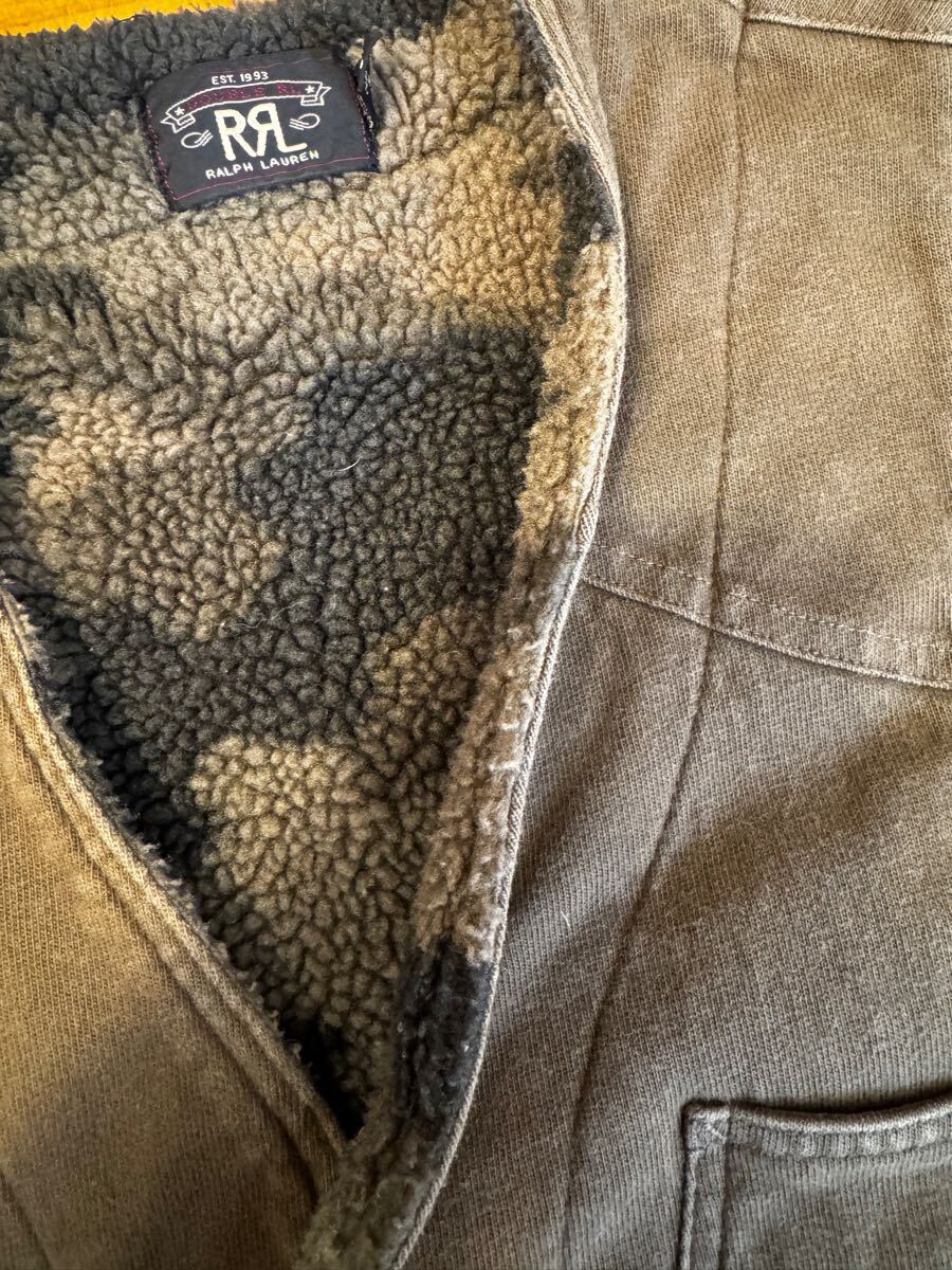 Yahoo!オークション - RRLフリースベスト M