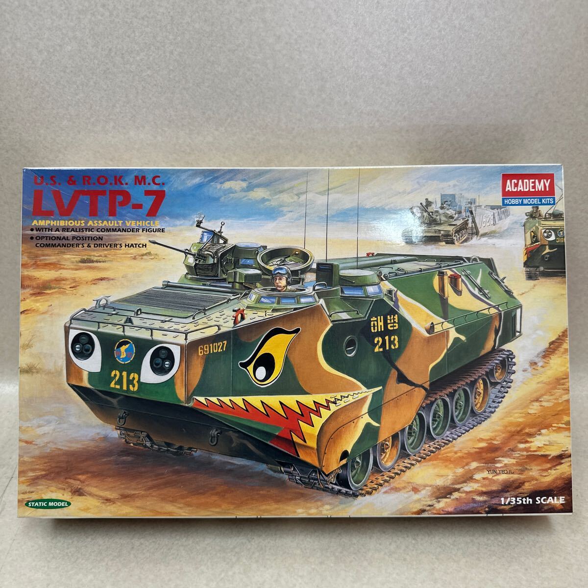 Yahoo!オークション - ACADEMY/アカデミー/LVTP-7/U.S.AMPHIBIOUS ASSA...