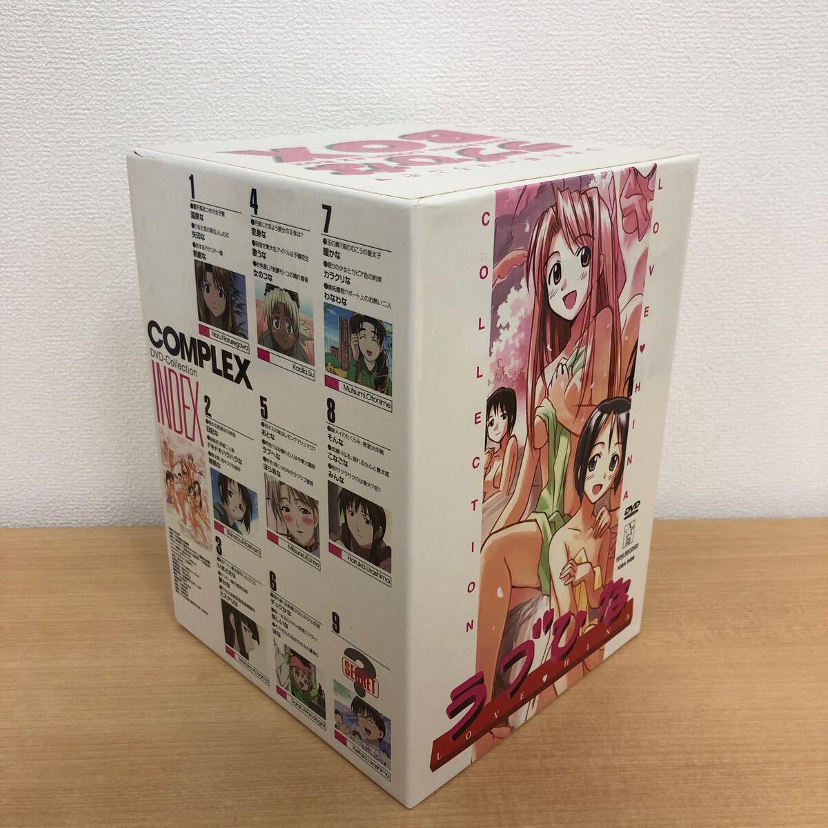 Y0122A ラブひな LOVE HINA 1〜9 DVD COMPLEX BOX ボックス 9枚組 セル版 全話 全巻 邦画 アニメ キングレコード 赤松健(ら行)｜売買されたオークション ...