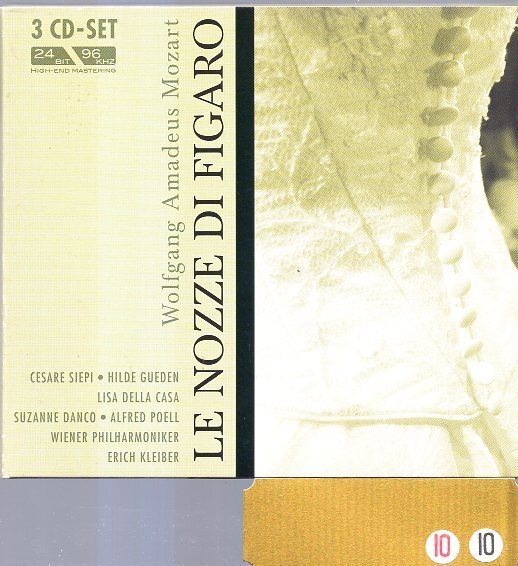 モーツァルト：歌劇 フィガロの結婚 /E クライバー＆VPO 3CD(オペラ)｜売買されたオークション情報、yahooの商品情報をアーカイブ公開 - オークファン（aucfan.com）