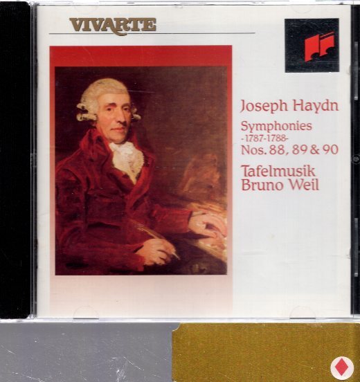 Yahoo!オークション - b411 ハイドン 交響曲第88 89&90番/WEIL