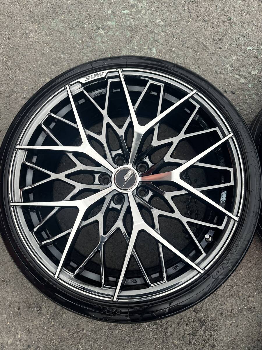 Yahoo!オークション - SUW ALIA 21インチ 4本セット 9J+35 5穴114.3 3...