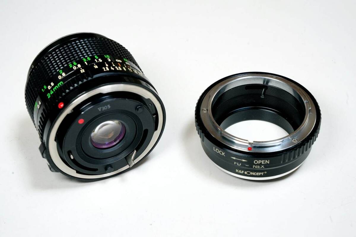 Yahoo!オークション - キヤノン FD24mm /28mm /50mm /100mm 全ソニーE...