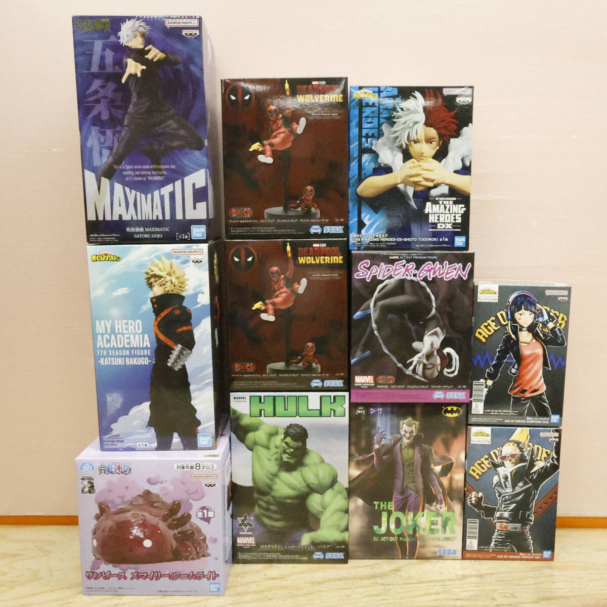 Yahoo!オークション - 玩Z96 フィギュア【120】11点まとめ プライズ 呪...