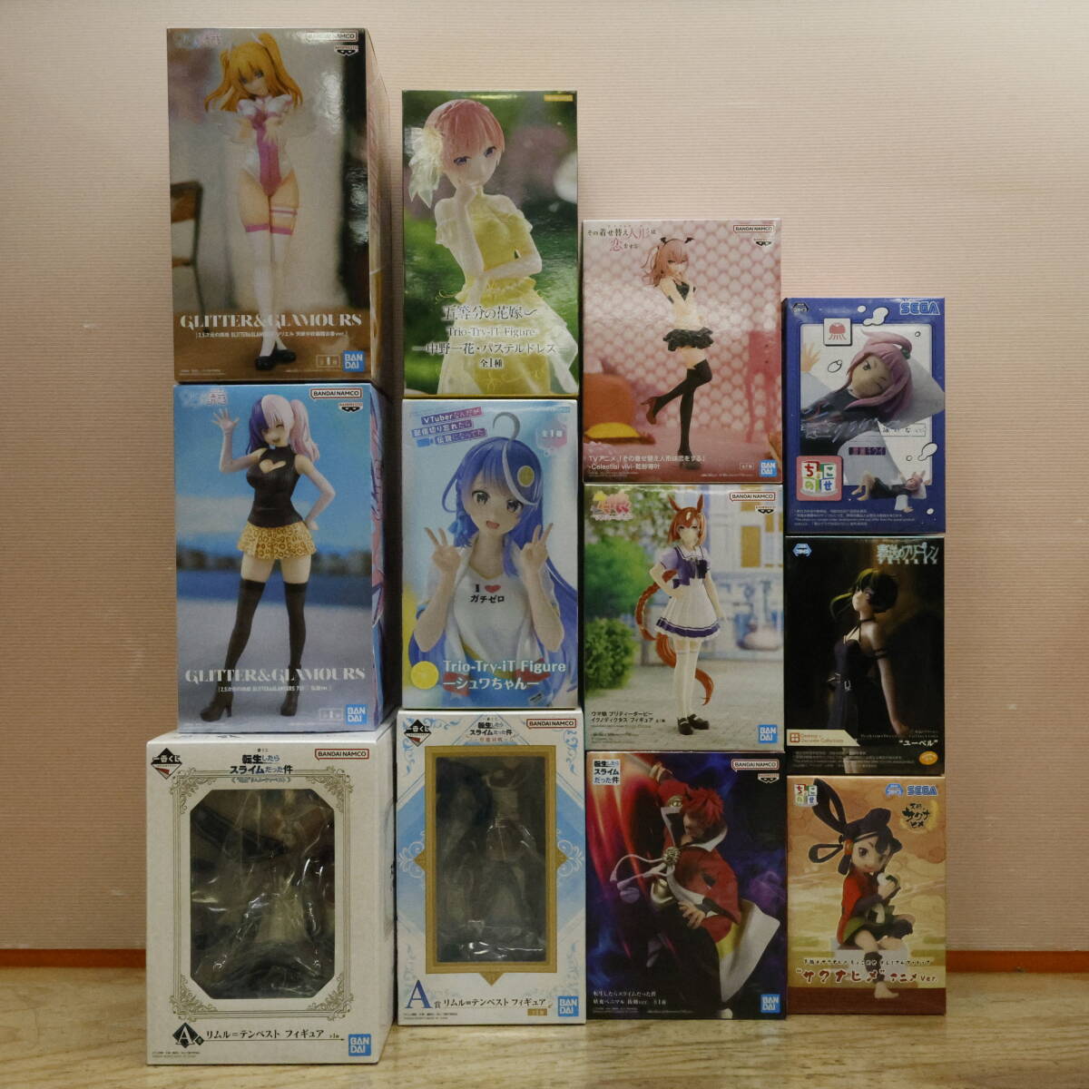 Yahoo!オークション - 玩X39 フィギュア【120】12点まとめ プライズ&一...