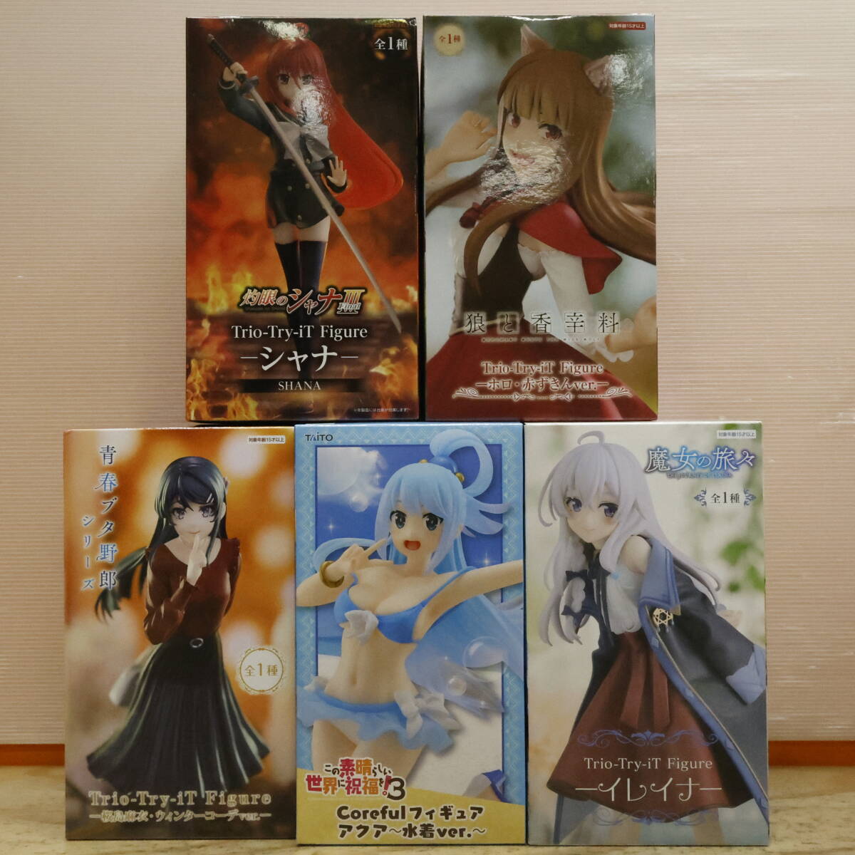 Yahoo!オークション - 玩X85 フィギュア【120】13点まとめ プライズ 五...