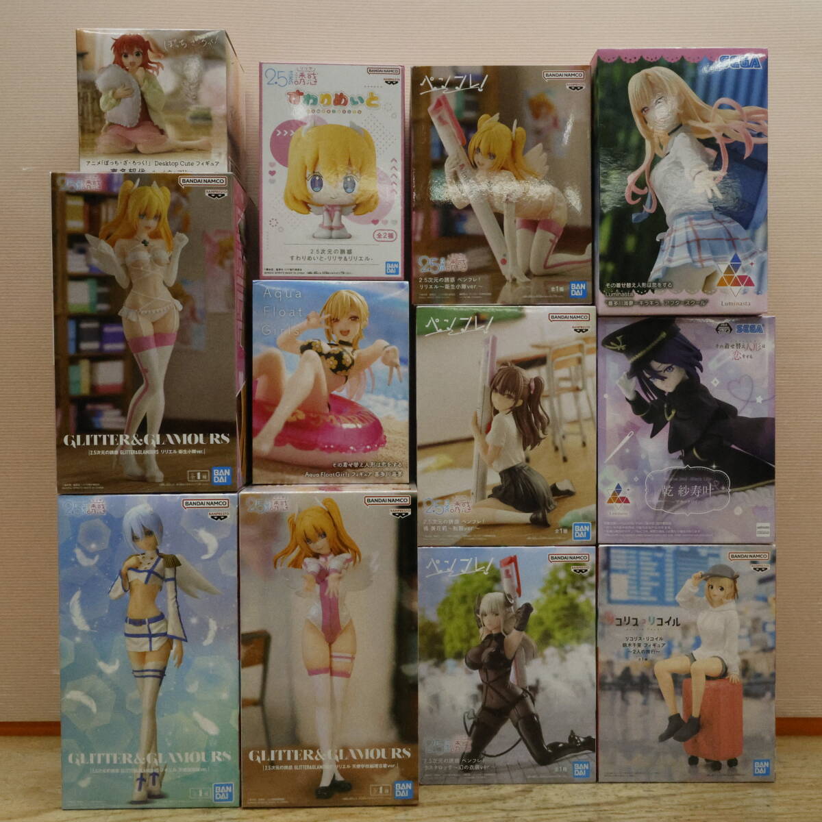 Yahoo!オークション - 玩X86 フィギュア【120】12点まとめ プライズ に...