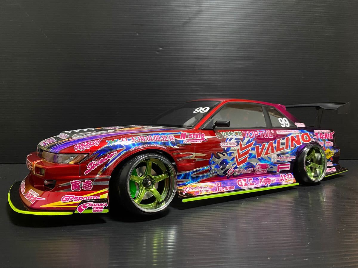 Yahoo!オークション - アディクション S13シルビア V8中村直樹 開幕戦...