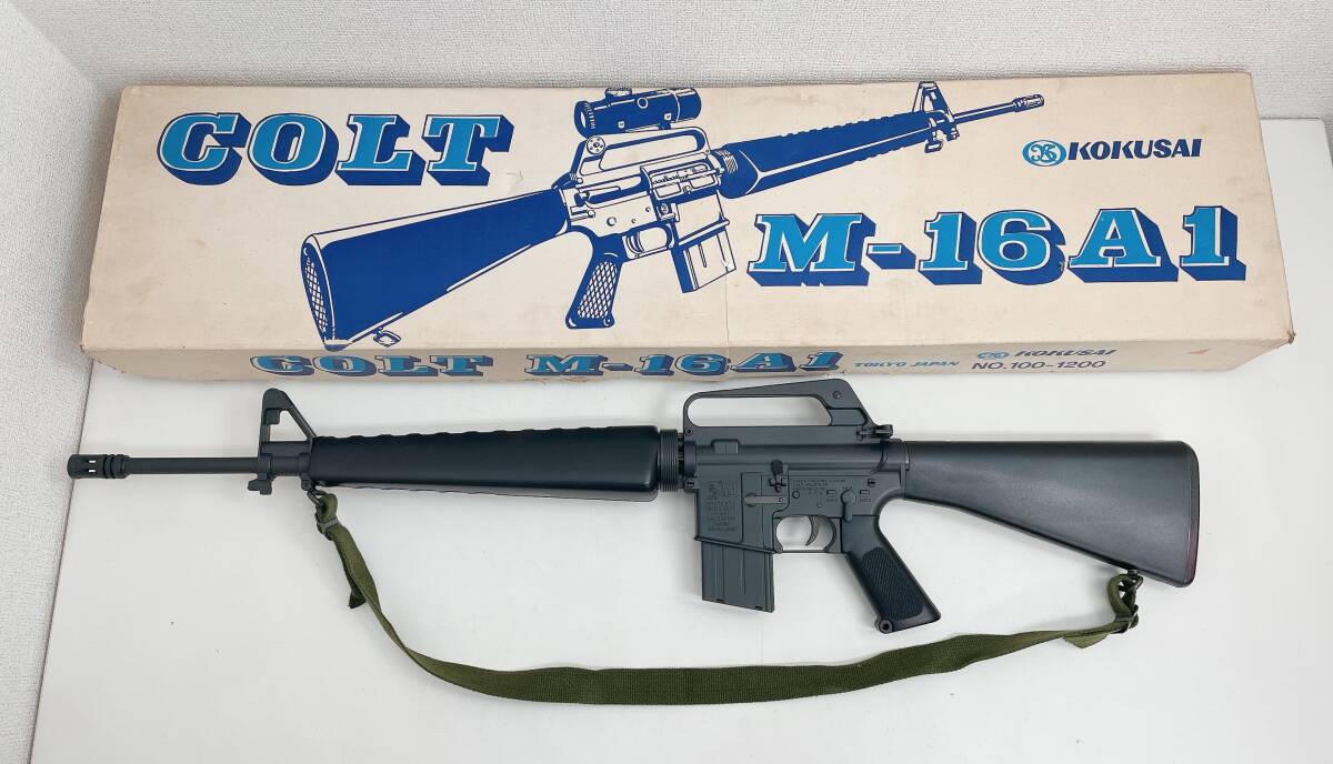 Yahoo!オークション - 【KOKUSAI コクサイ COLT コルト「M-16A1」モデ...
