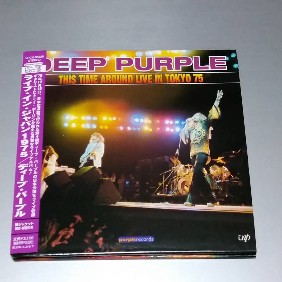 Yahoo!オークション - 紙ジャケ DEEP PURPLE / THIS TIME AROUND LIVE ...