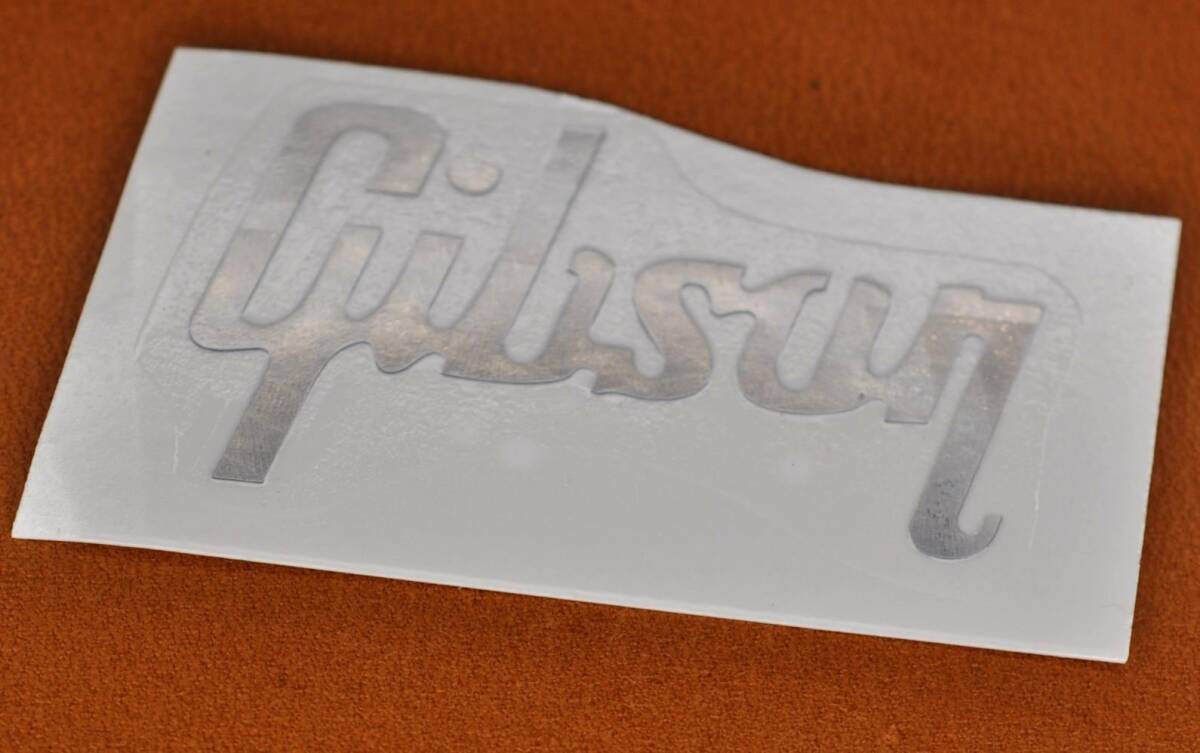 Yahoo!オークション - GIBSON ロゴ シルバーメタリック ウォータース...