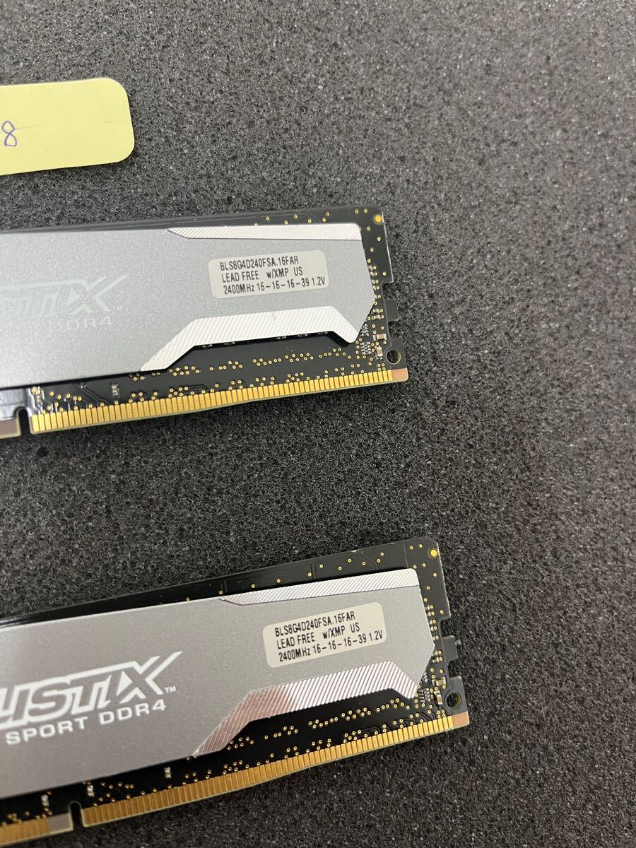 Yahoo!オークション - A2508/中古品/デスクトップメモリ-16GB/crucial/...