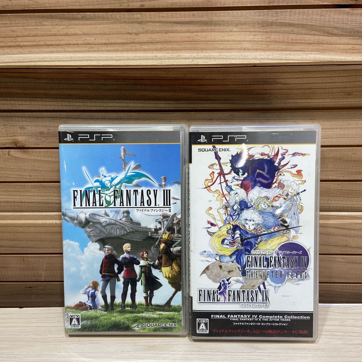 Yahoo!オークション - 7 SONY PSP ソフト FF3 ファイナルファンタジーⅢ...