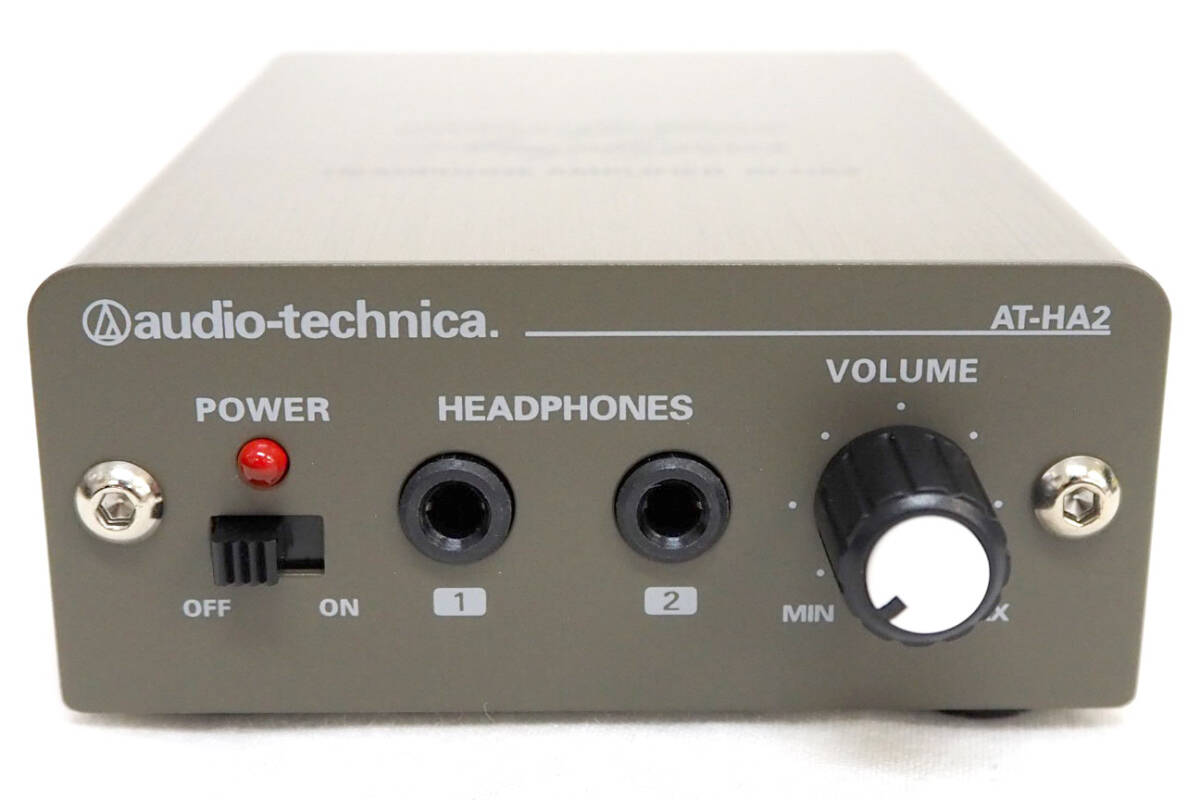Yahoo!オークション - audio-technica ヘッドホンアンプ AT-HA2 オーデ...