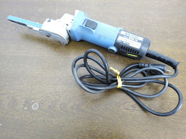 Yahoo!オークション - 日東工器 電動ベルトン EBS-10 ベルトサンダー ...