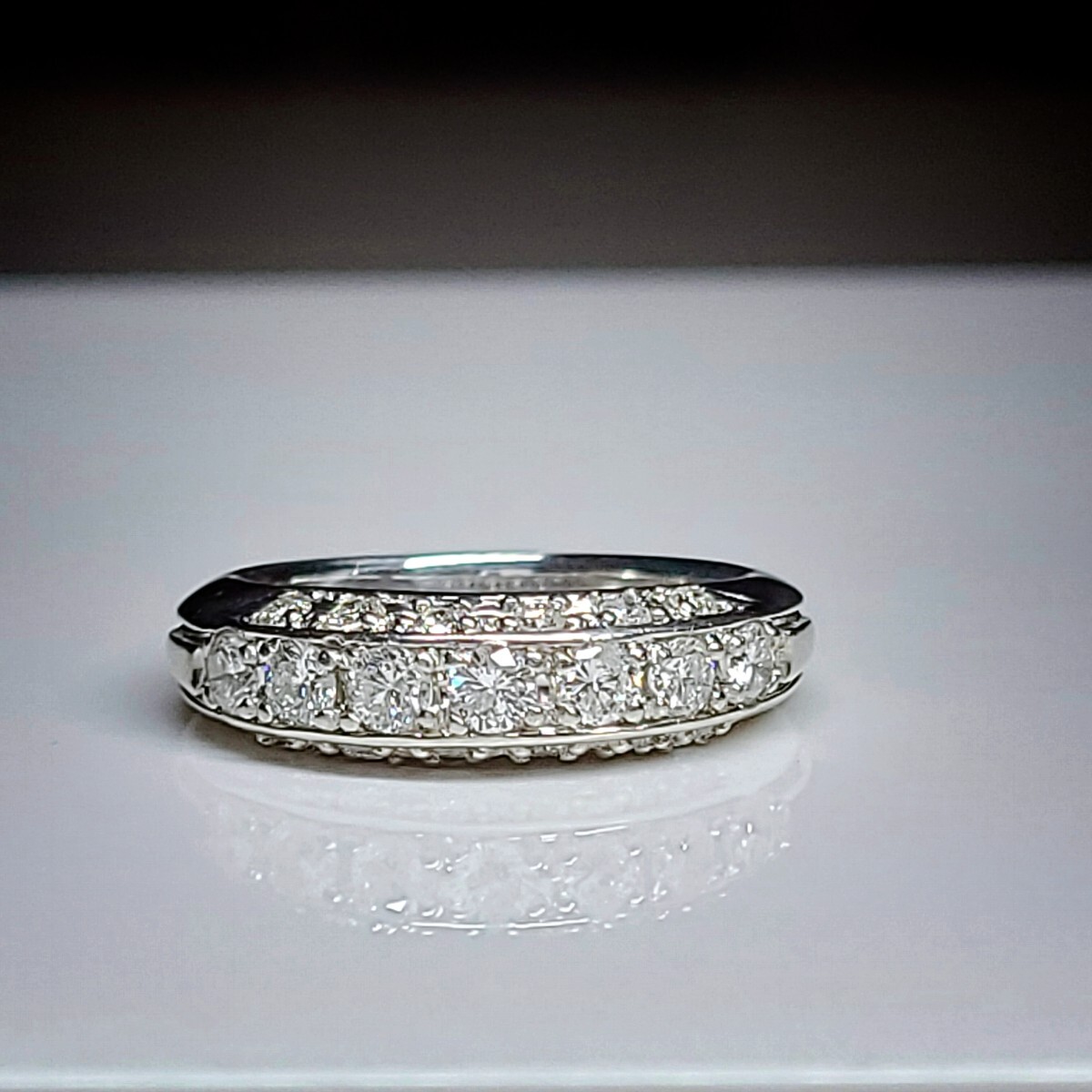 1円スタート 仕上げ済み SEIBU 0.80ct 無色透明 高級プラチナ天然ダイヤモンドリング 6.6g ケース付き(プラチナ台)｜売買されたオークション情報、yahooの商品情報を ...