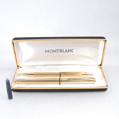 Yahoo!オークション - モンブラン/綺麗です ノブレス ゴールドプレート...