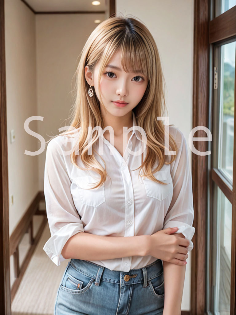 Yahoo!オークション - 【1点物 高画質 A4 ポスター】OL ギャル キュー...