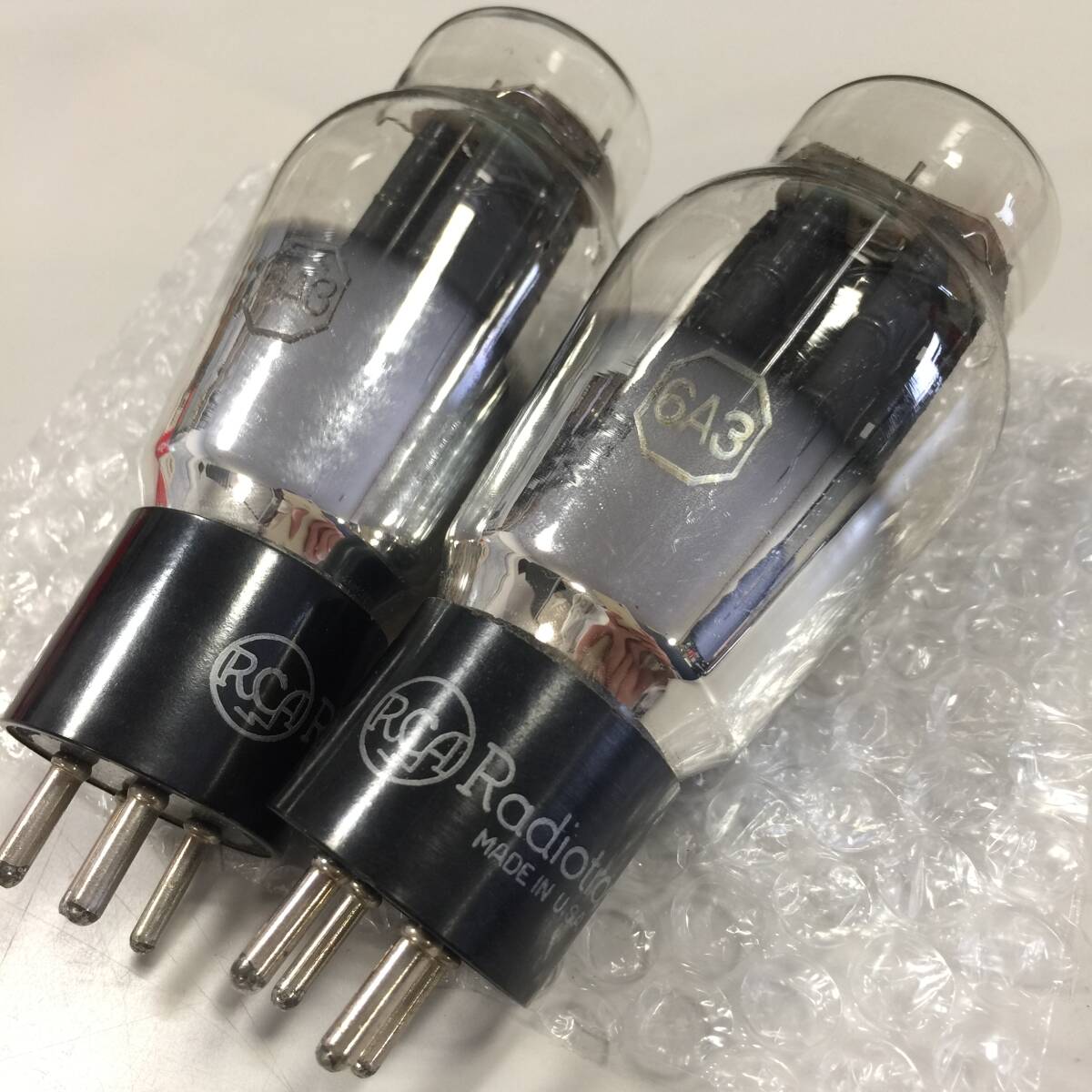 Yahoo!オークション - 【2本セット】RCA 6A3 真空管 オーディオ部品 ...